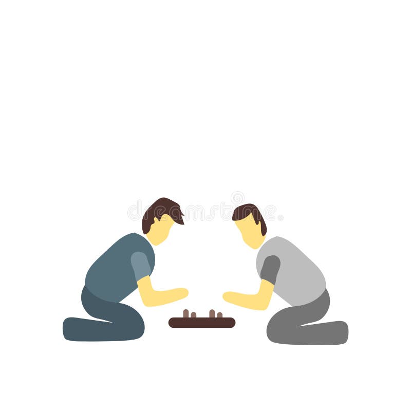 Board Games Icon Vector Isolated on White Background, Board Games Sign ...