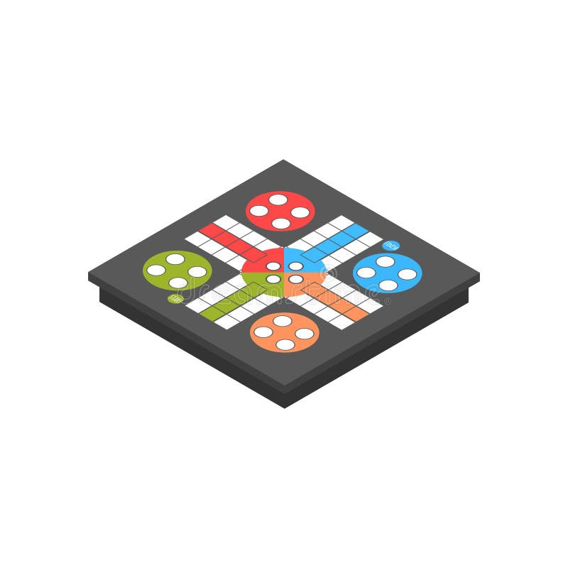 Square Board Game Composition Stock Vector - Illustration of icon ...