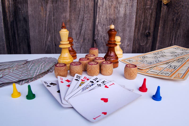 Board Games on a Light Background Playing Cards, Bingo, Bingo Cards ...