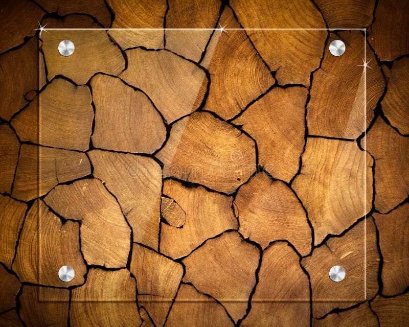 Board glass on wood stock image. Image of rough, retro - 27054589