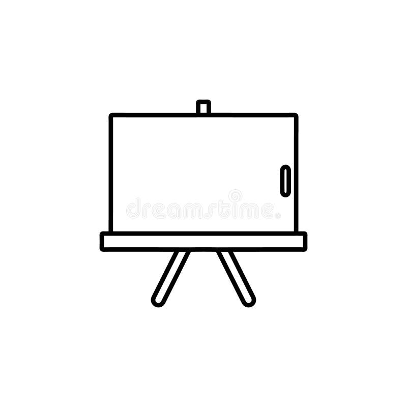 Board Icon Flat Logo Isolated Symbol Stock Illustration - Illustration ...