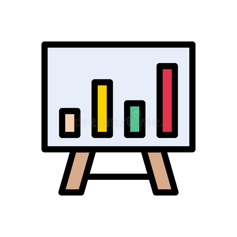 Board Vector Color Line Icon Stock Vector - Illustration of development ...