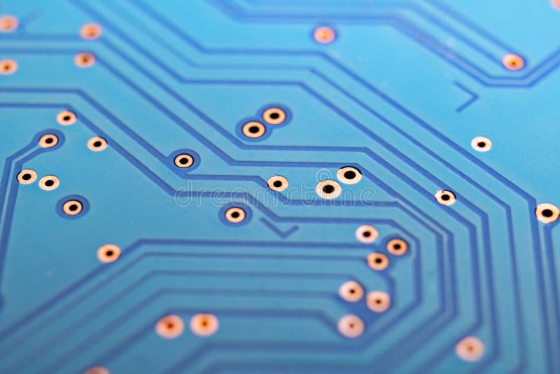 Board Inside a Computer Hard Drive Closeup Stock Image - Image of ...