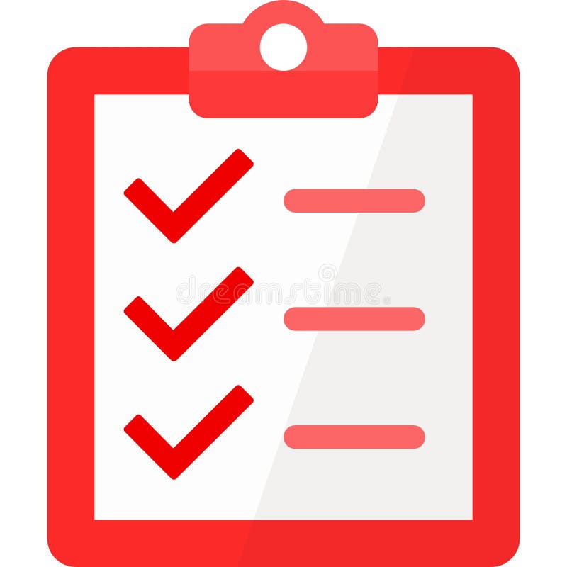 Board list checklist notes stock image. Illustration of logo - 231793953