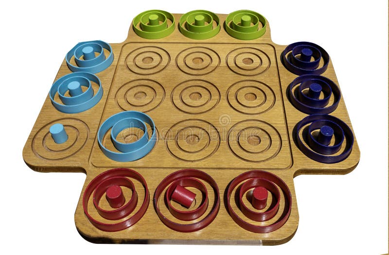 Board Logic Game for Children and Adults. Stock Image - Image of circle ...