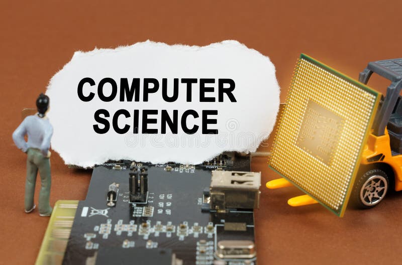 On the Board with Microcircuits Lies a Paper Plate with the Inscription ...