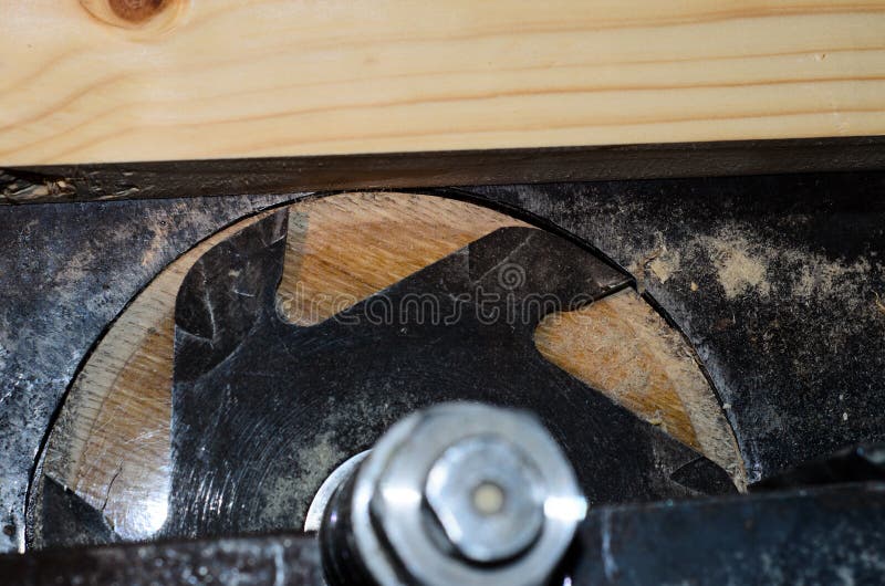Board on a Milling Machine Near the Cutter Stock Photo - Image of ...