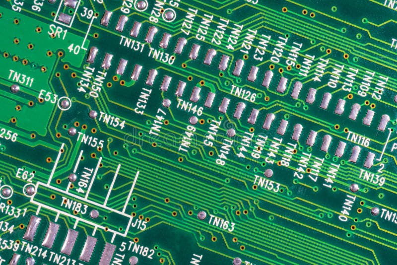 Board of Modern Computer. Computer Repair Stock Image - Image of repair ...