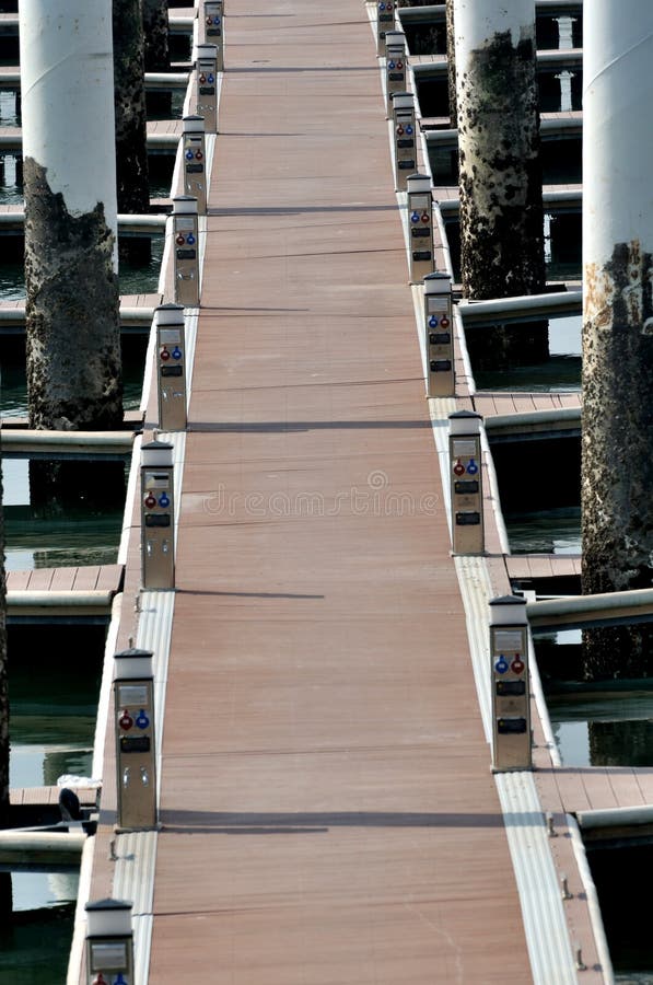 Board path on dock stock image. Image of anchor, sport - 29030403