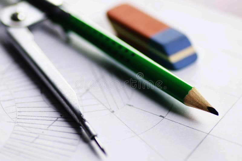 Board pencil divider stock photo. Image of document, civil - 79275002