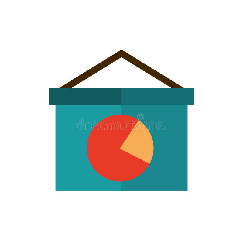 Board Presentation Diagram Report Business Strategy Icon Stock Vector ...