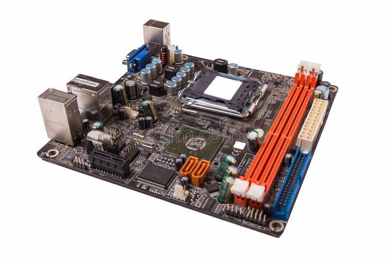 Board from the printer stock photo. Image of parts, resistance - 46963910