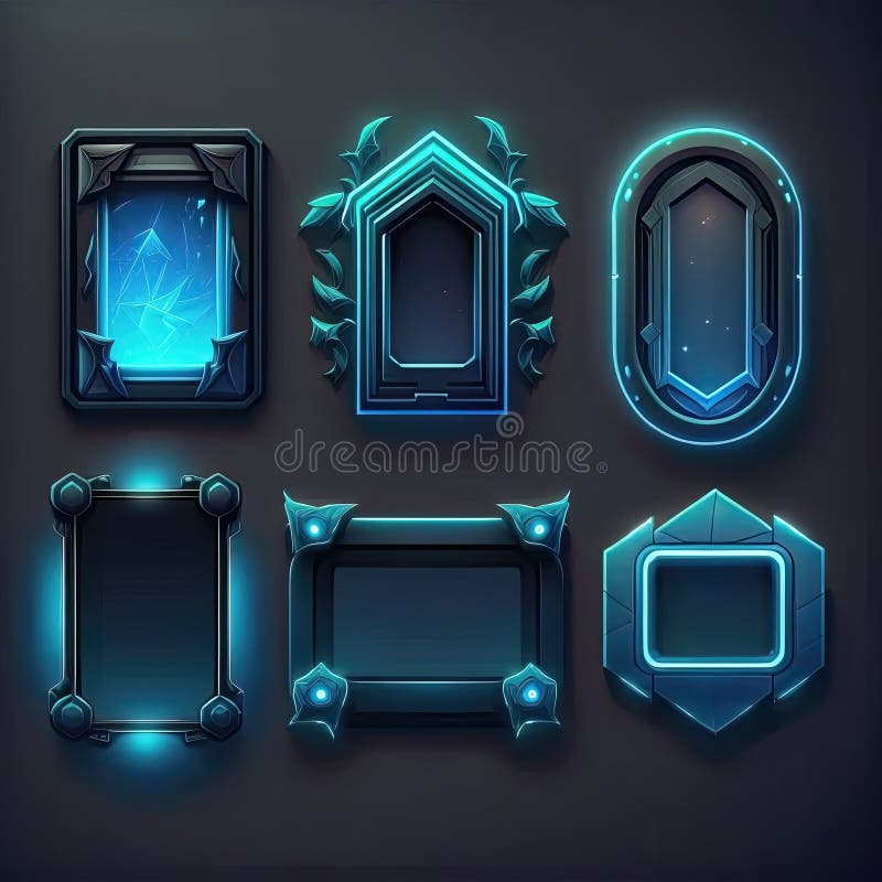 Board Rectangle Frame Game Ai Generated Stock Illustration ...