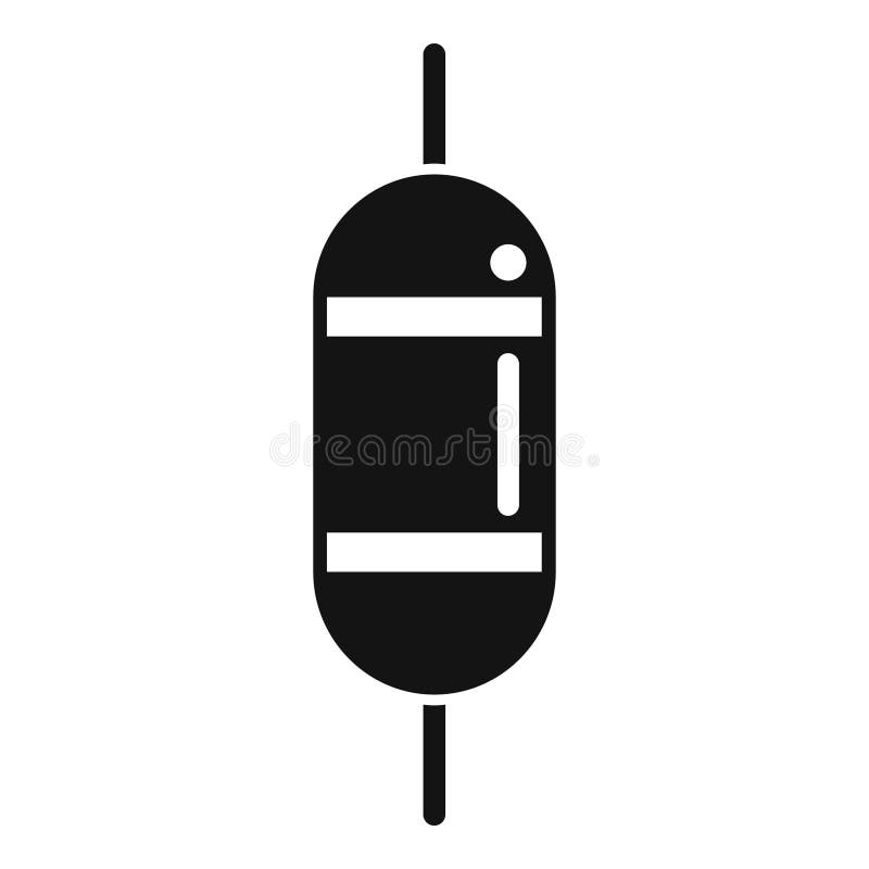 Board Resistor Icon Simple Vector. Electric Circuit Stock Vector ...