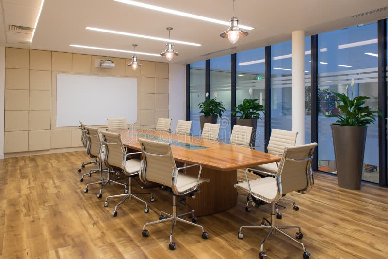Board Room stock image. Image of business, leather, presentation - 60214435
