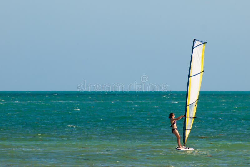 Board Sailing at the Mediterranean Near Marseille, France Editorial ...