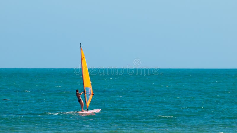 Board Sailing editorial image. Image of states, orange - 42050160