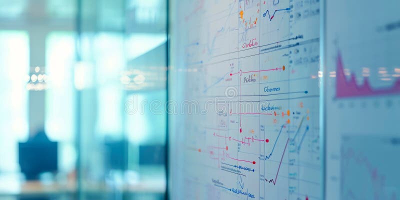 Board with Short Notes and Diagrams Highlighting Clarity of Educational ...