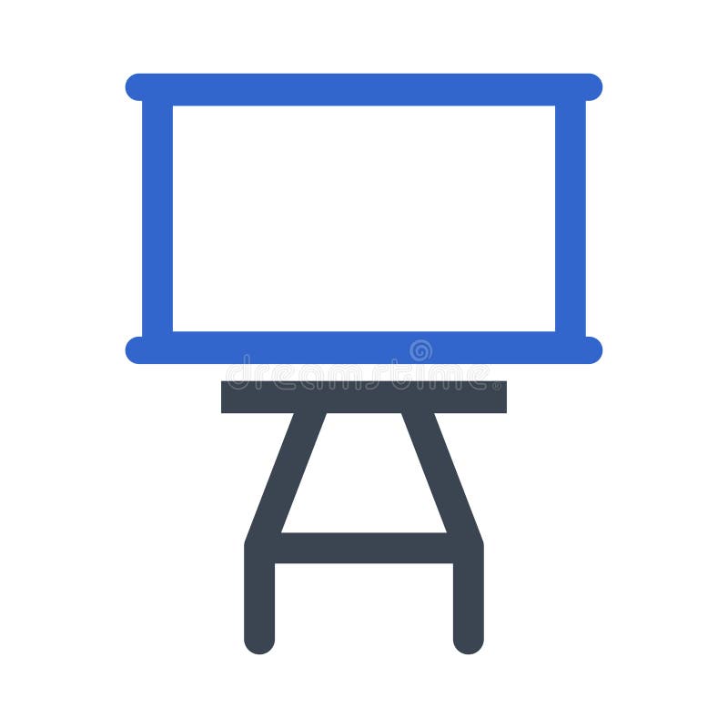 Board stand icon stock illustration. Illustration of symbol - 270349208