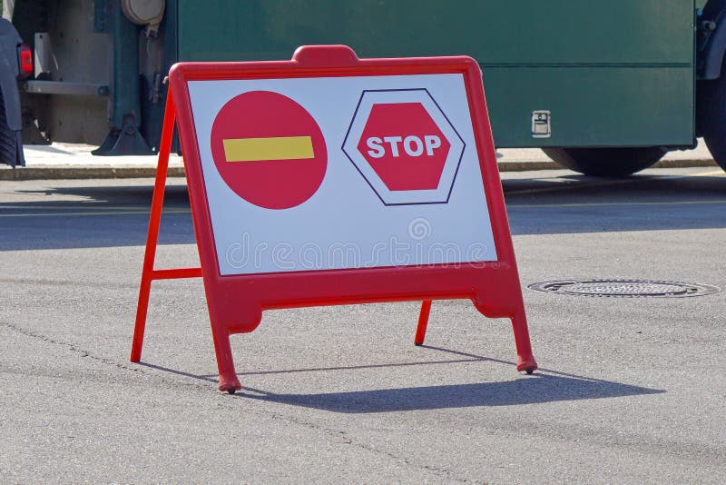 A board stop stock photo. Image of road, danger, sign - 229624888