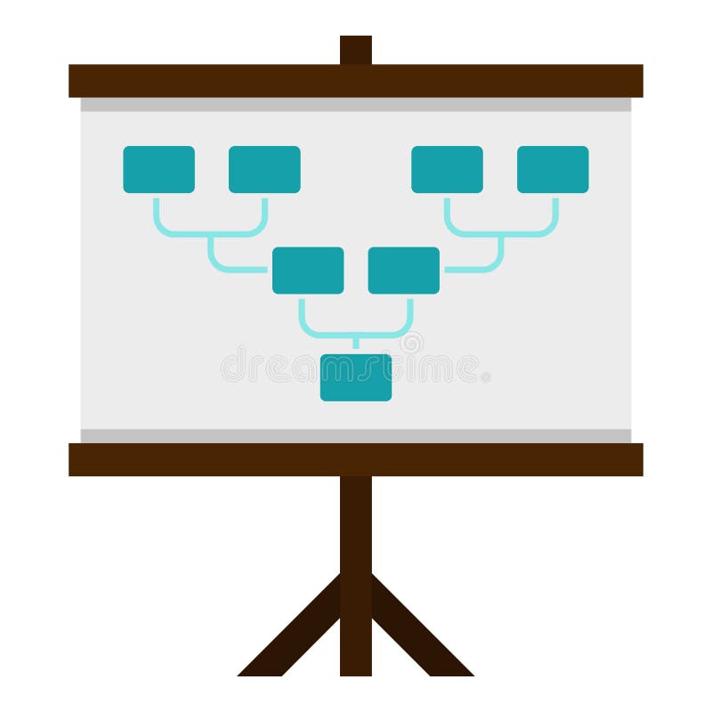 Board with Team Formation Icon Circle Stock Vector - Illustration of ...