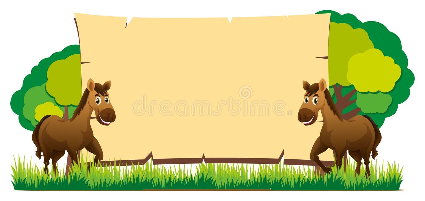 Two Horses Clipart Stock Illustrations – 69 Two Horses Clipart Stock ...