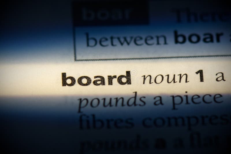 Board stock image. Image of meaning, isolated, definition - 161578111