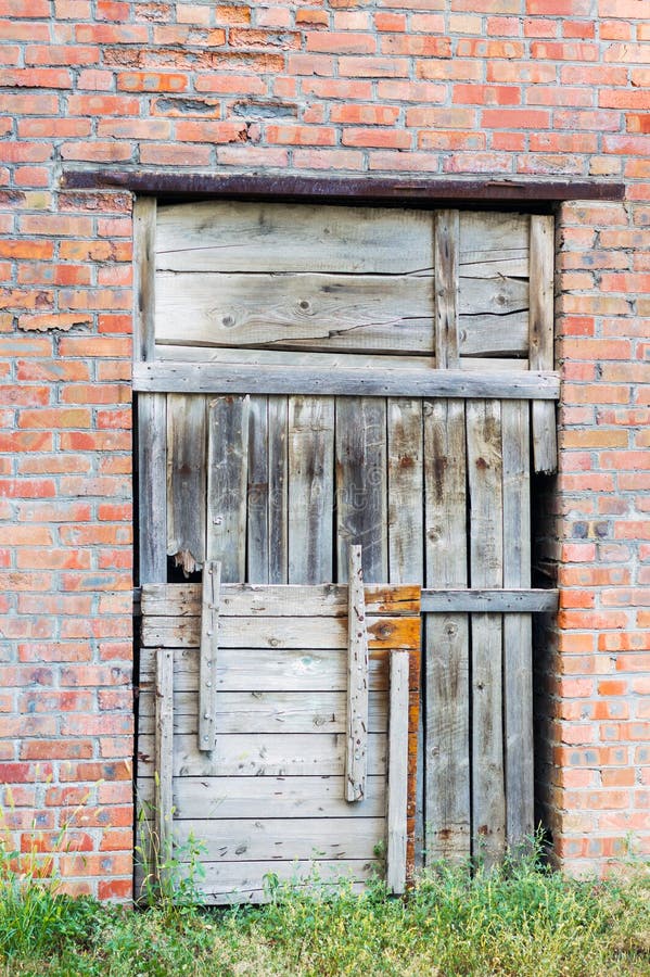 Boarded up gate stock image. Image of building, home - 76031539