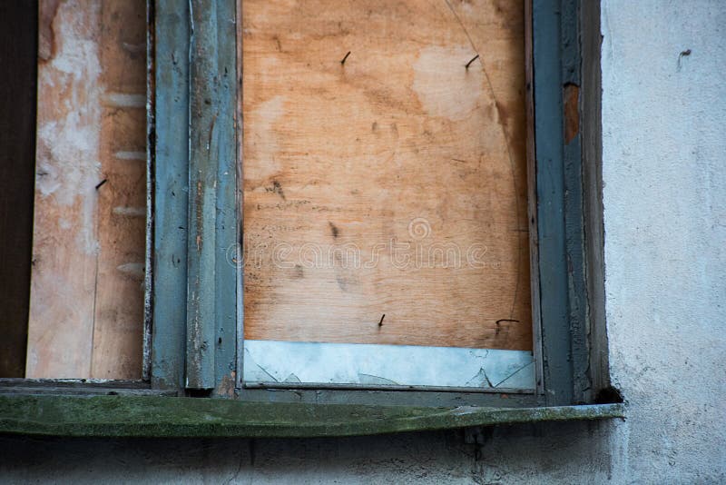 Boarded up old window stock image. Image of exterior - 134016161