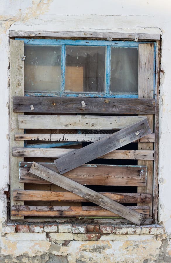 Boarded-up window stock image. Image of abstract, wood - 82007967