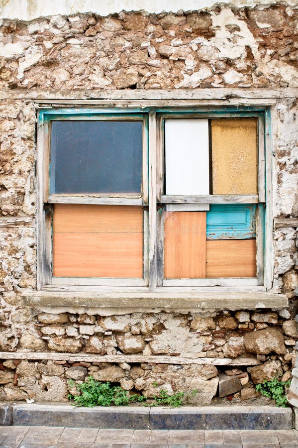 Boarded up window stock image. Image of haunted, abstract - 61302687