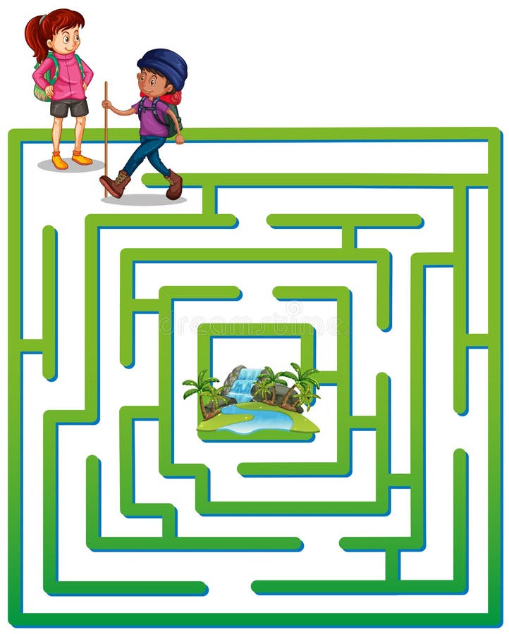 Camping Maze Stock Illustrations – 74 Camping Maze Stock Illustrations ...