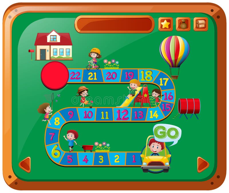 Border Template Kids Numbers Stock Illustrations – 61 Border Template ...