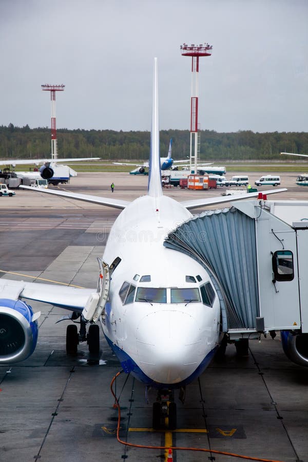 A boarding at the airport stock image. Image of travel - 17965869