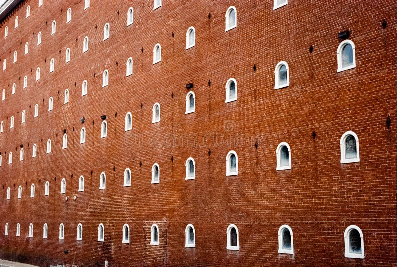 The Boarding House and Hundreds of Tiny Windows Editorial Image - Image ...