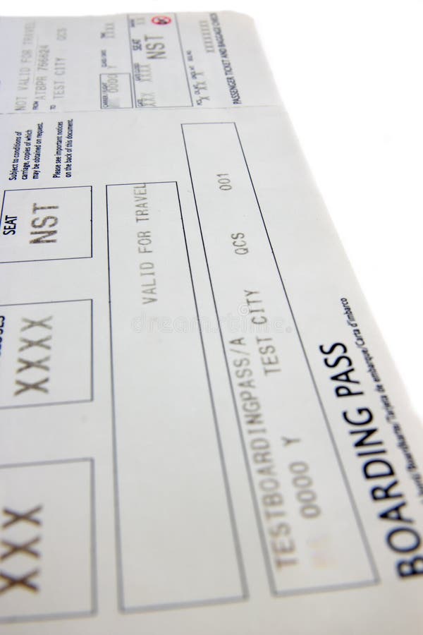 Boarding Pass stock image. Image of people, passenger - 1182339