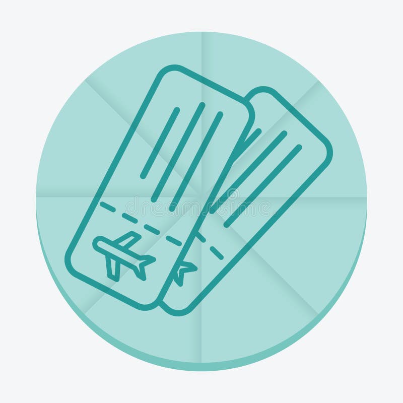 Boarding Pass. Vector Illustration Decorative Design Stock Vector ...