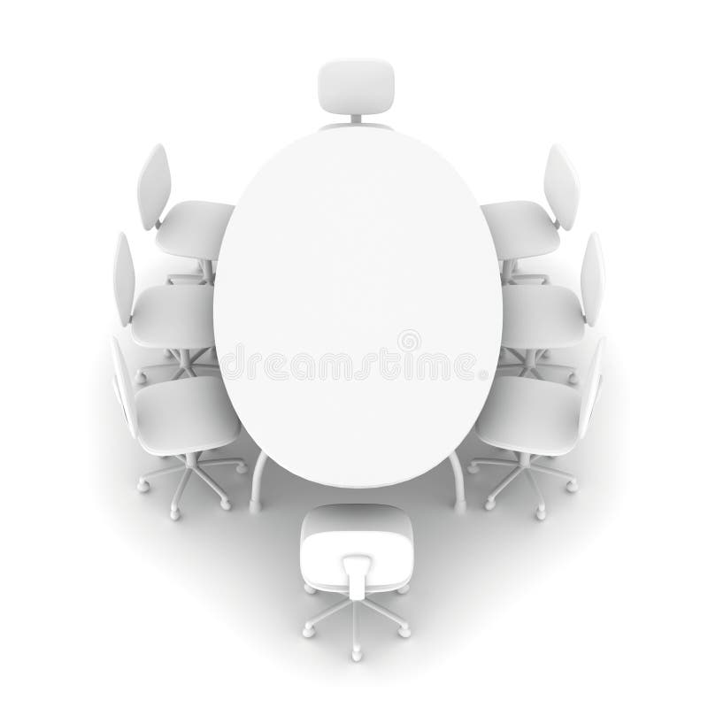 Boardroom 2 stock illustration. Illustration of manage - 639031