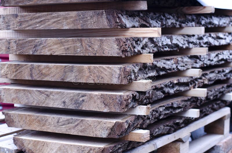 Boards in Stacks. Drying Walnut. Sawmill, Board. Texture Elements. Wood ...