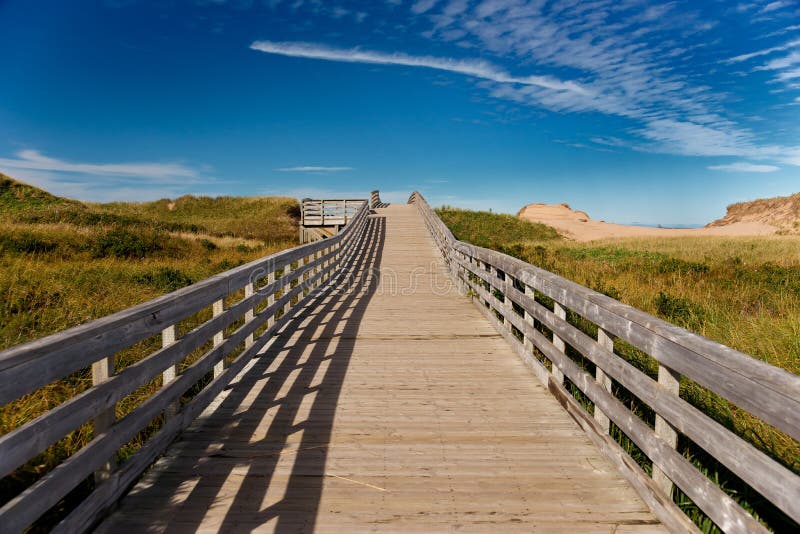 Boardwalk stock photo. Image of boardwalk, beach, autumn - 18430898