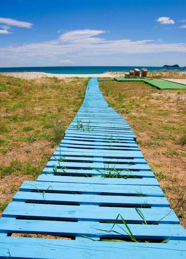 Boardwalk stock image. Image of island, summer, beach - 19556353