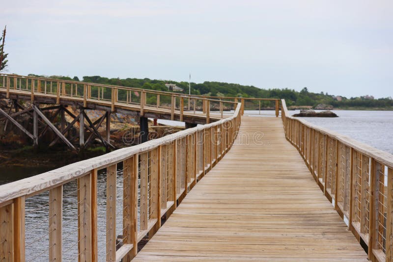 The Boardwalk at the Bike Path Stock Photo - Image of vacation, dock ...