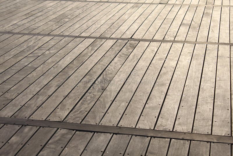 Timber Boardwalk Texture, Pattern For Flooring. Stock Image - Image of ...