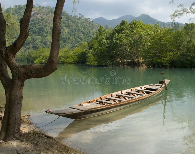 Pirogue Boats, Mauritius stock photo. Image of fishing - 2134378