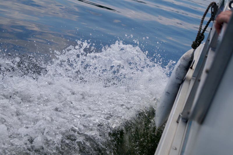 Boat Action stock photo. Image of lake, boat, splash - 102586486
