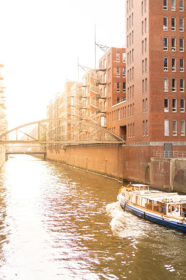 Boat in back light stock photo. Image of warm, sunset - 124818546