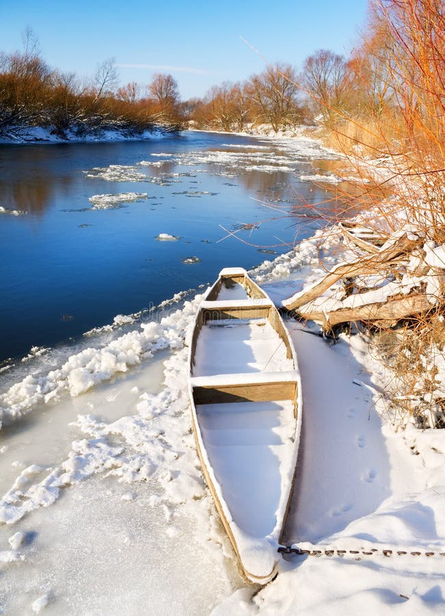 Boat on the bank stock image. Image of scenery, country - 31503709