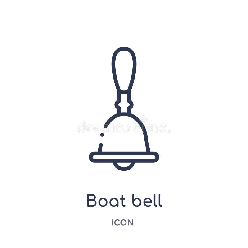 Sail Boat Icon in Trendy Design Style. Sail Boat Icon Isolated on White ...
