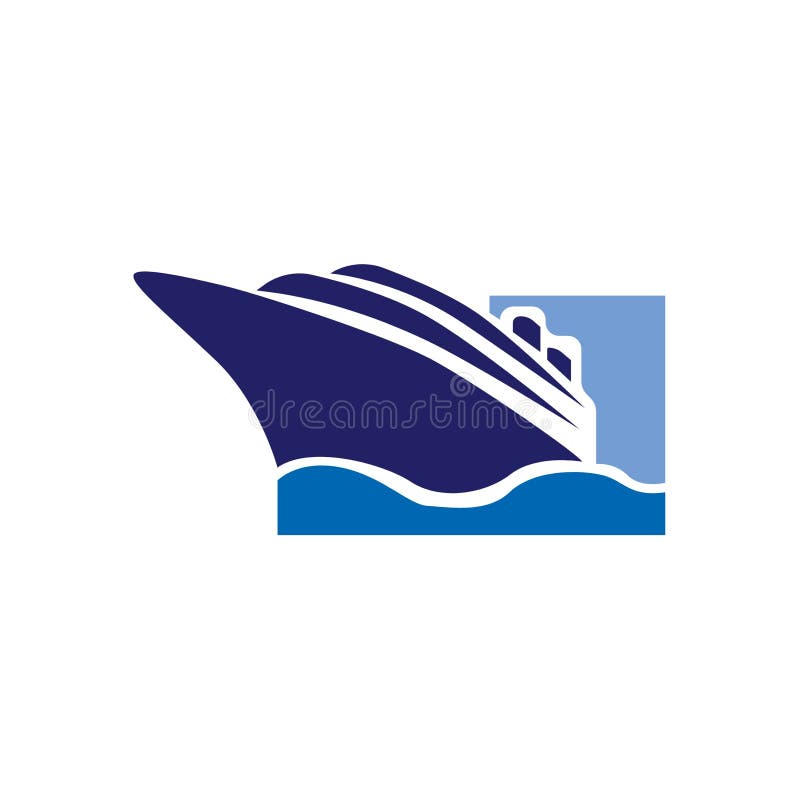 Boat with blue color stock illustration. Illustration of number - 262780363