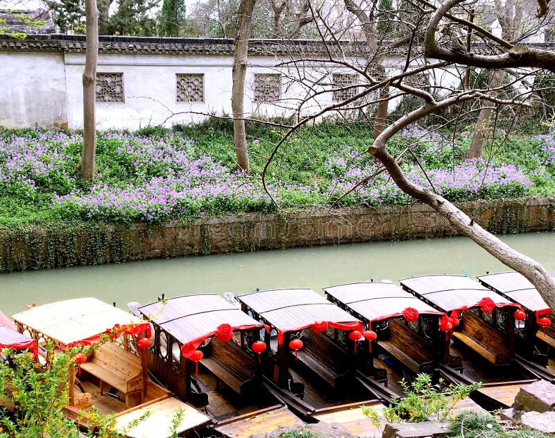 Boat stock image. Image of small, boat, line, boats, river - 69657029